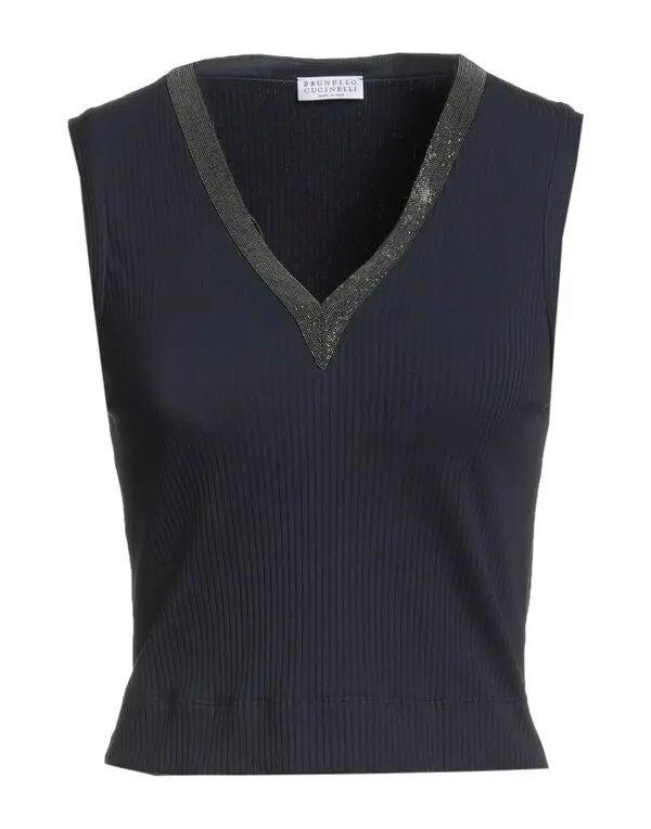 Brunello Cucinelli Sweater Midnight Size Cotton, Elastane, Acetate, Polyester