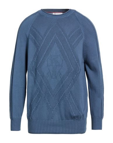 Brunello Cucinelli Sweater Slate Size Cotton