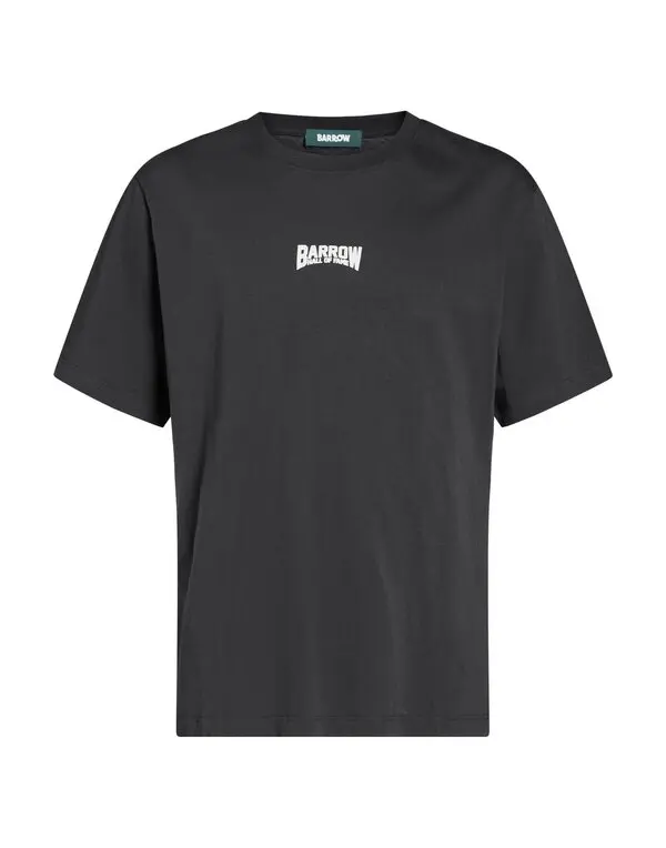 BARROW T-shirt Charcoal Size Cotton - Grey