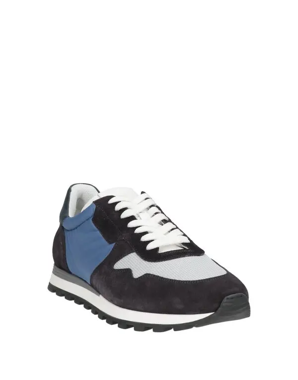 BALDININI Sneakers Size Leather, Textile Fibers