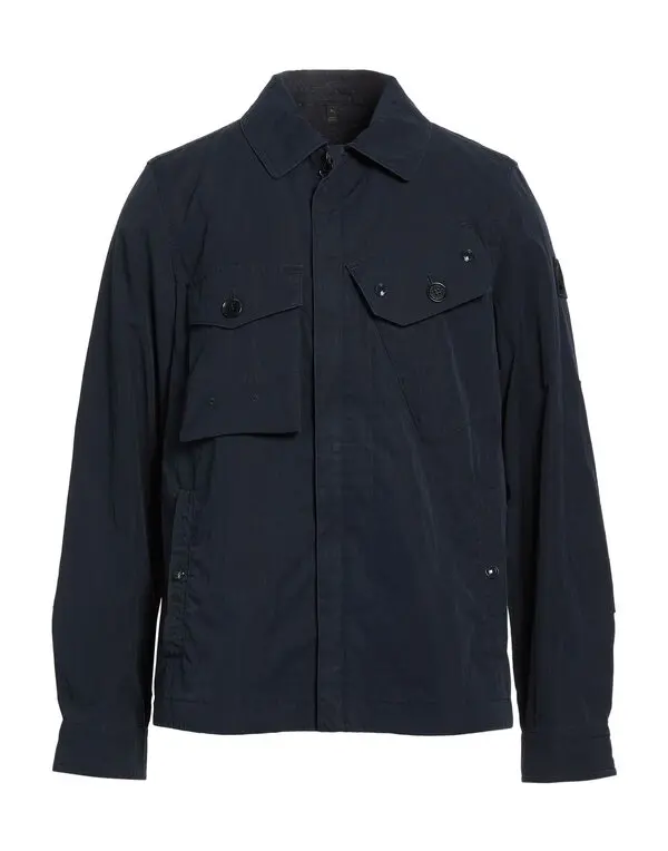Belstaff Jacket Midnight Size Cotton, Polyamide
