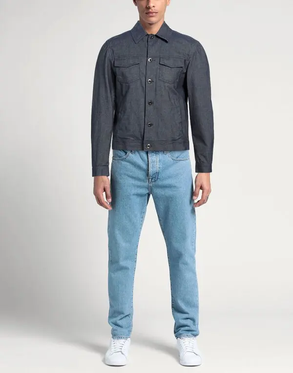 Montedoro Denim Outerwear Size Cotton, Elastane