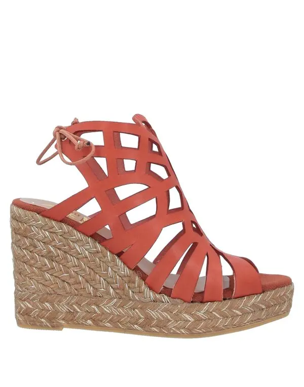KANNA Sandals Rust Size Soft Leather