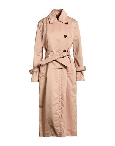 MOORER Cotton Polyester Trench Coat - Sand