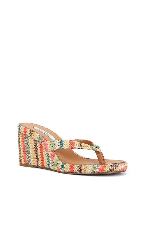 Steve Madden Playing Sandal In Brown