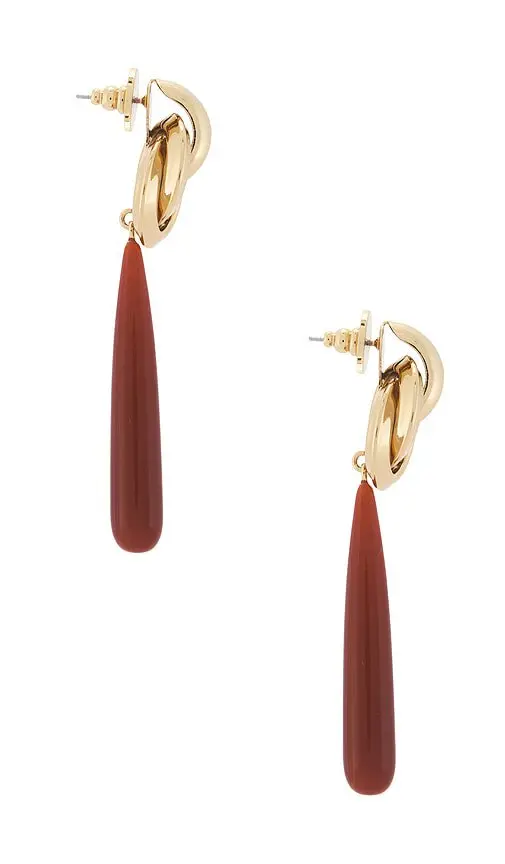 LELET NY Nala Knot Stone Earrings