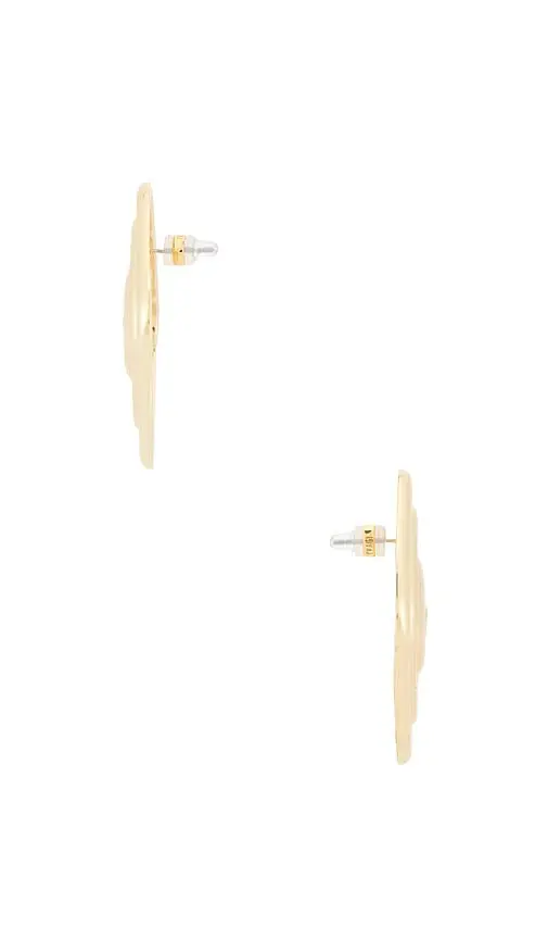 LUV AJ The Seychelles Studs In Metallic