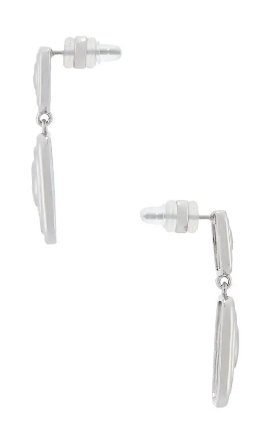LUV AJ The Seychelles Statement Earrings In Metallic