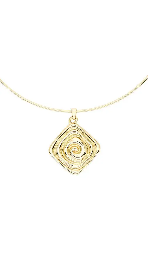 LUV AJ The Seychelles Choker In Metallic