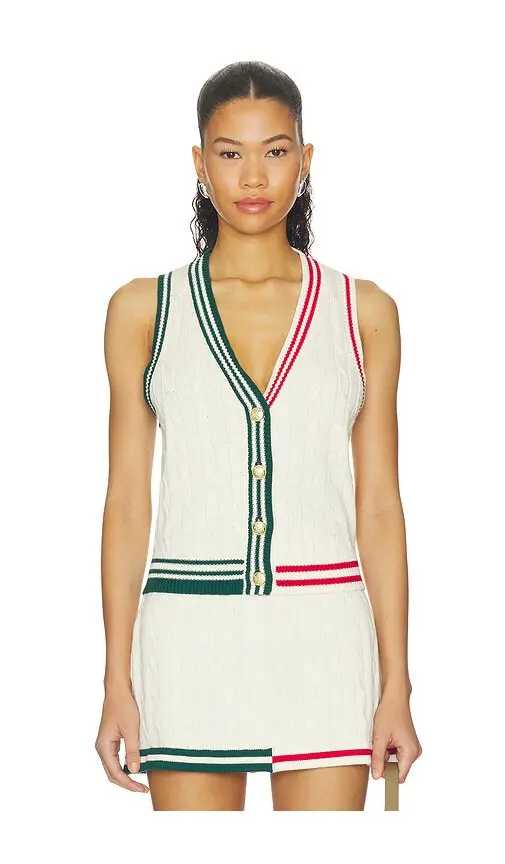 SEROYA Pearson Vest In Multi