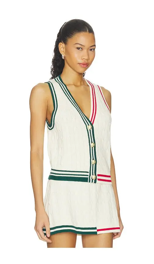 SEROYA Pearson Vest In Multi