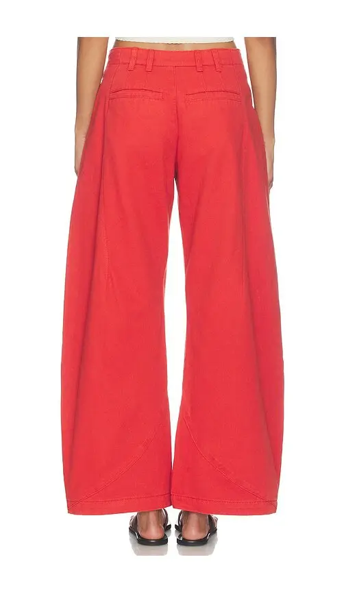 Lioness Sideline Jeans In Red