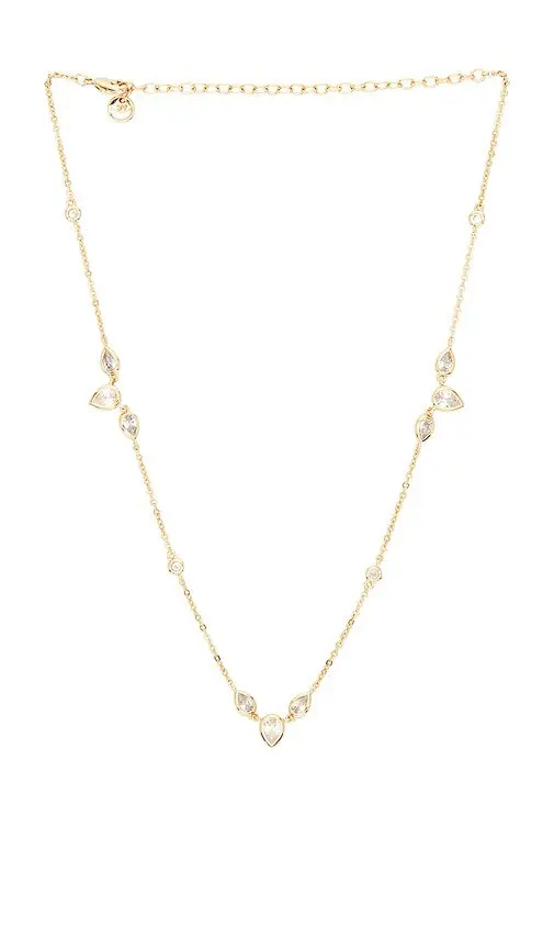 Lili Claspe Aurora Choker In Metallic - Gold