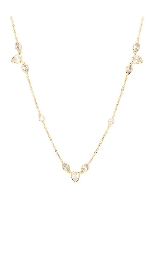 Lili Claspe Aurora Choker In Metallic