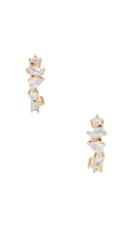 Lili Claspe Mavis Huggies In Metallic