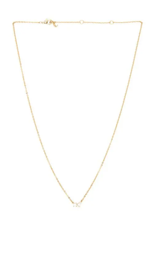 Lili Claspe Bryn Necklace In Metallic - Gold
