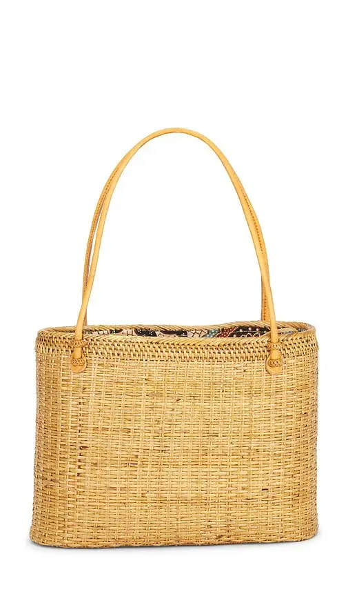 CASA CLARA Halima Woven Shoulder Bag