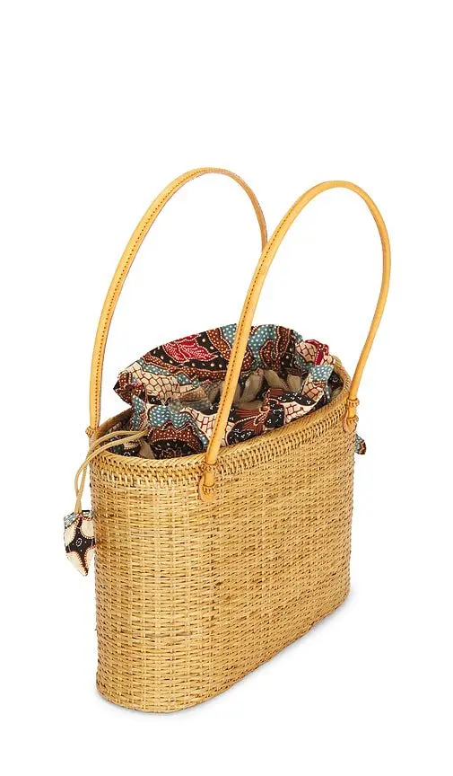 CASA CLARA Halima Woven Shoulder Bag
