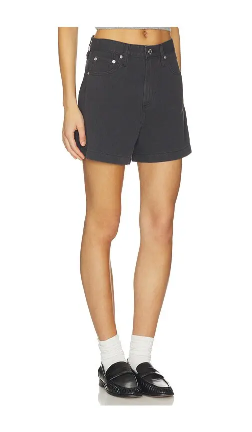 PISTOLA High Rise A-line Linen Shorts