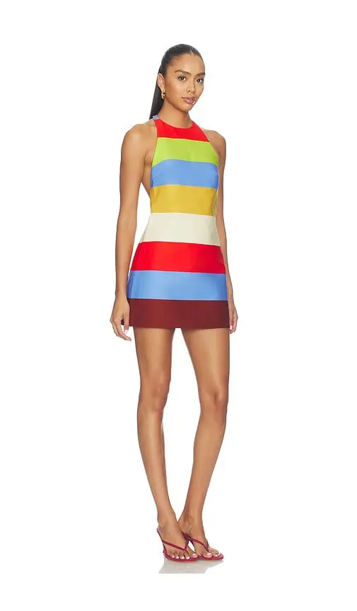 Retrofete Lanny Dress In Multi