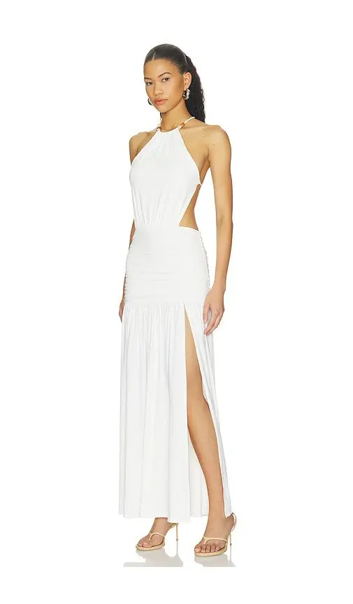 RUNAWAY THE LABEL Imelda High Neck Maxi Dress