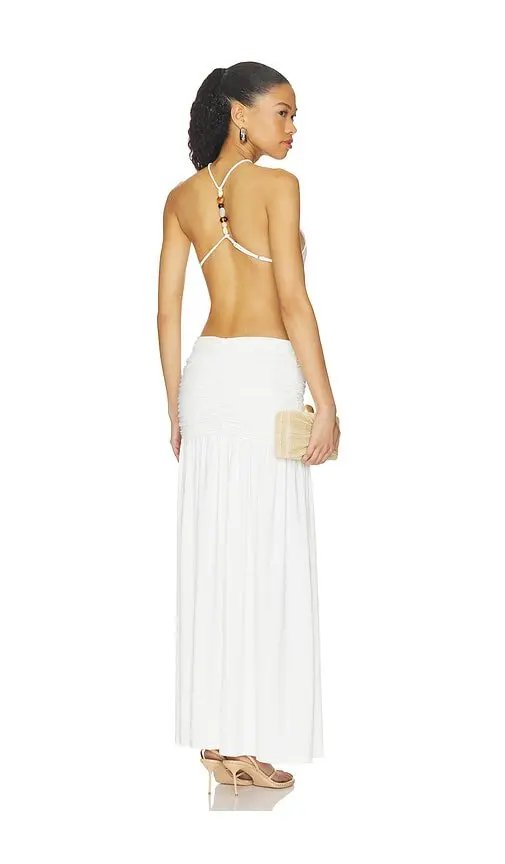 RUNAWAY THE LABEL Imelda High Neck Maxi Dress