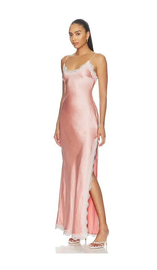 SNDYS. Gracie Maxi Dress In Pink