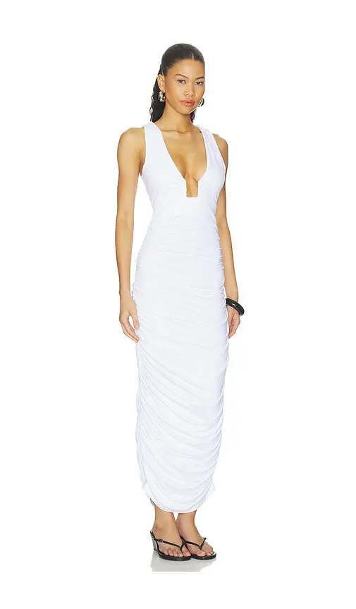 Susana Monaco Gathered Tank Dress - Sugar