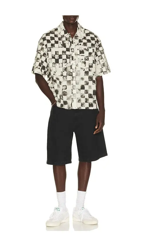 REPRESENT Pool Side Shirt In White