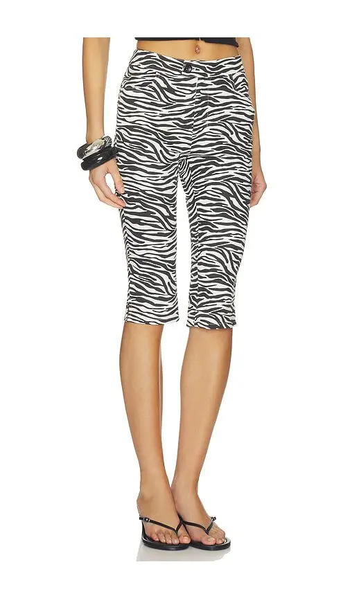 Superdown Capri Pants With Print