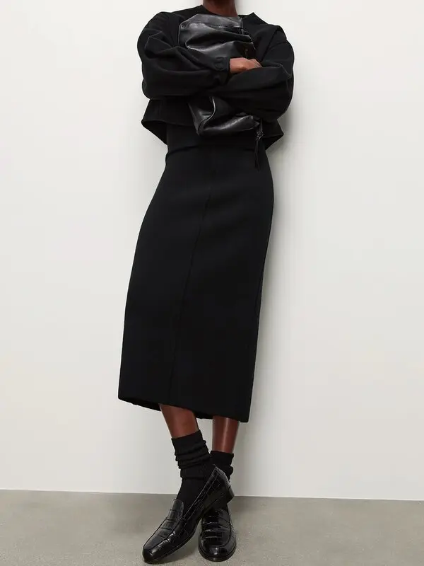 GWYN Knit Pencil Skirt | | Size