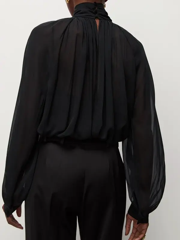 GWYN Chiffon Blouse | | Size