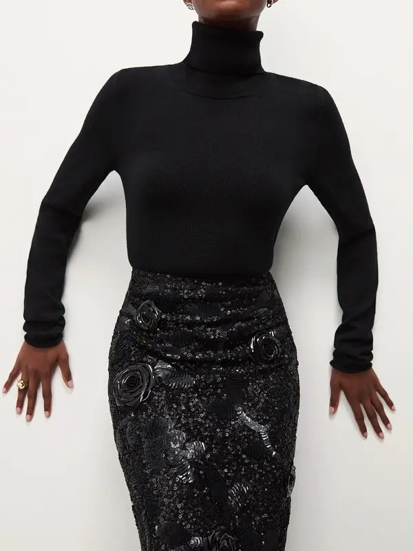 GWYN Sli Cashere Turtleneck | | Size