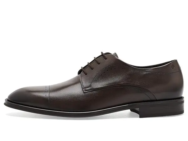 BOSS Derrek Leather Derby Shoes Shoes Dark