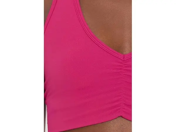 Splits59 Airweight Bra With Ruching Bra Sangria