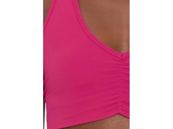 Splits59 Airweight Bra With Ruching Bra Sangria - Red