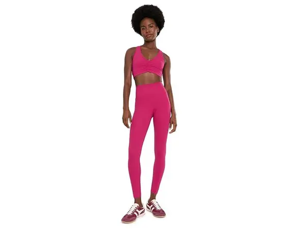 Splits59 Airweight Bra With Ruching Bra Sangria - Red