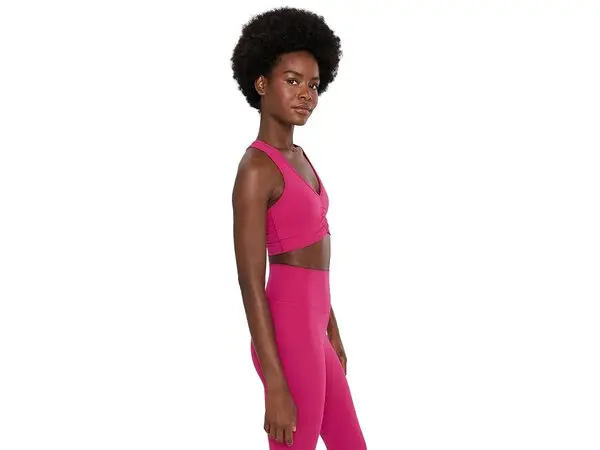 Splits59 Airweight Bra With Ruching Bra Sangria - Red