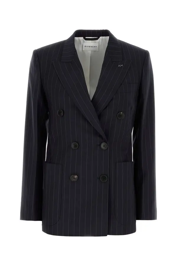 Givenchy Embroidered Wool Blazer