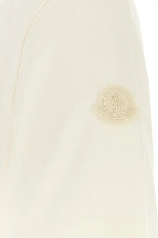 Moncler Ivory Cotton T-shirt