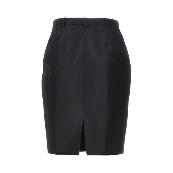 Gucci Silk Faille Pencil Skirt