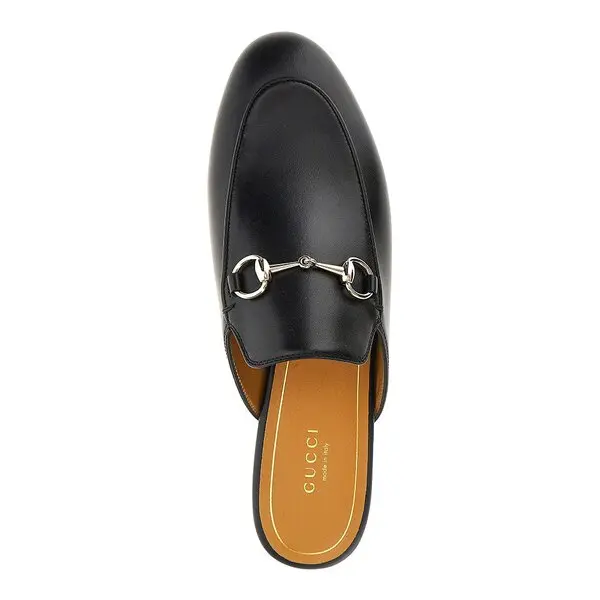 Gucci Princetown Horsebit Leather Sabot