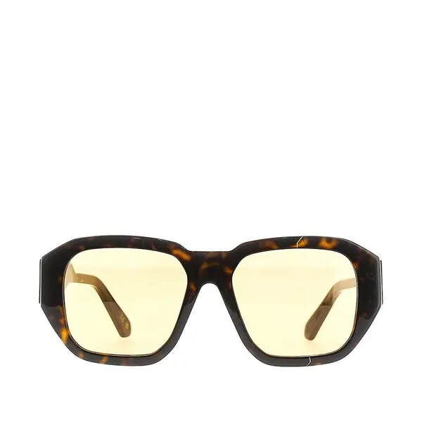 FACE.HIDE Broken Cosmo Havana Sunglasses - Brown