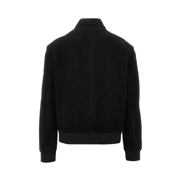 Gucci Suede Leather Bomber Jacket