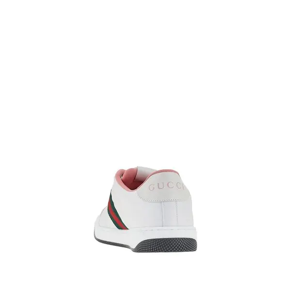 Gucci Padded Nylon Sneakers With Web Ribbon Detail