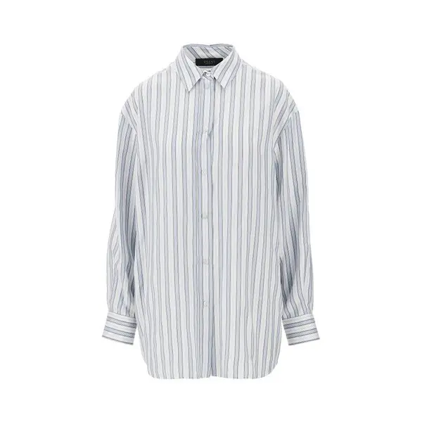 Gucci Striped Jacquard Bayadère Silk Shirt