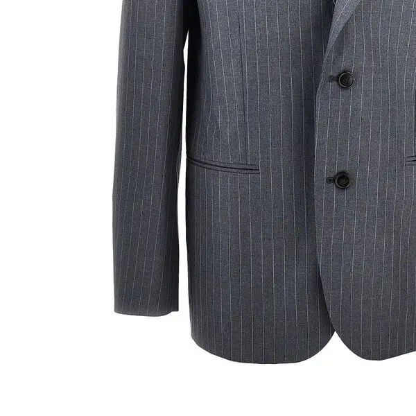 Gucci Pinstriped Wool Oversized Blazer