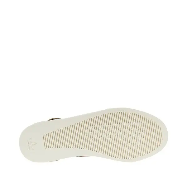 Gucci Gg Motif Stretch Jacquard Sneakers - Beige