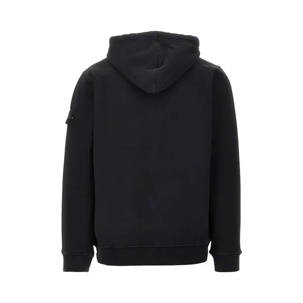 Stone Island Cotton French Terry Zip-up Hoodie