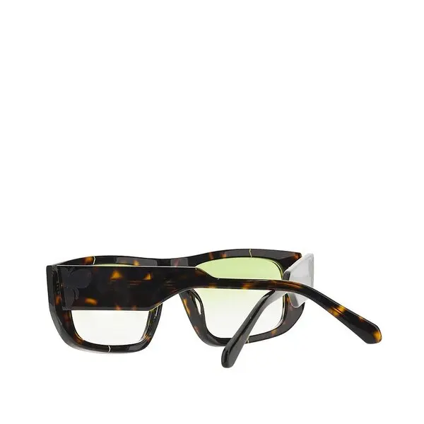 FACE.HIDE Broken Vision' Sunglasses - Brown